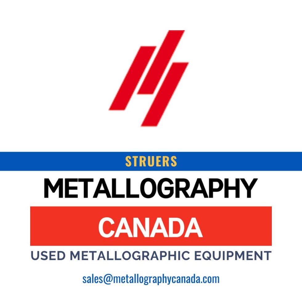 See our used Struers metallography equipment.